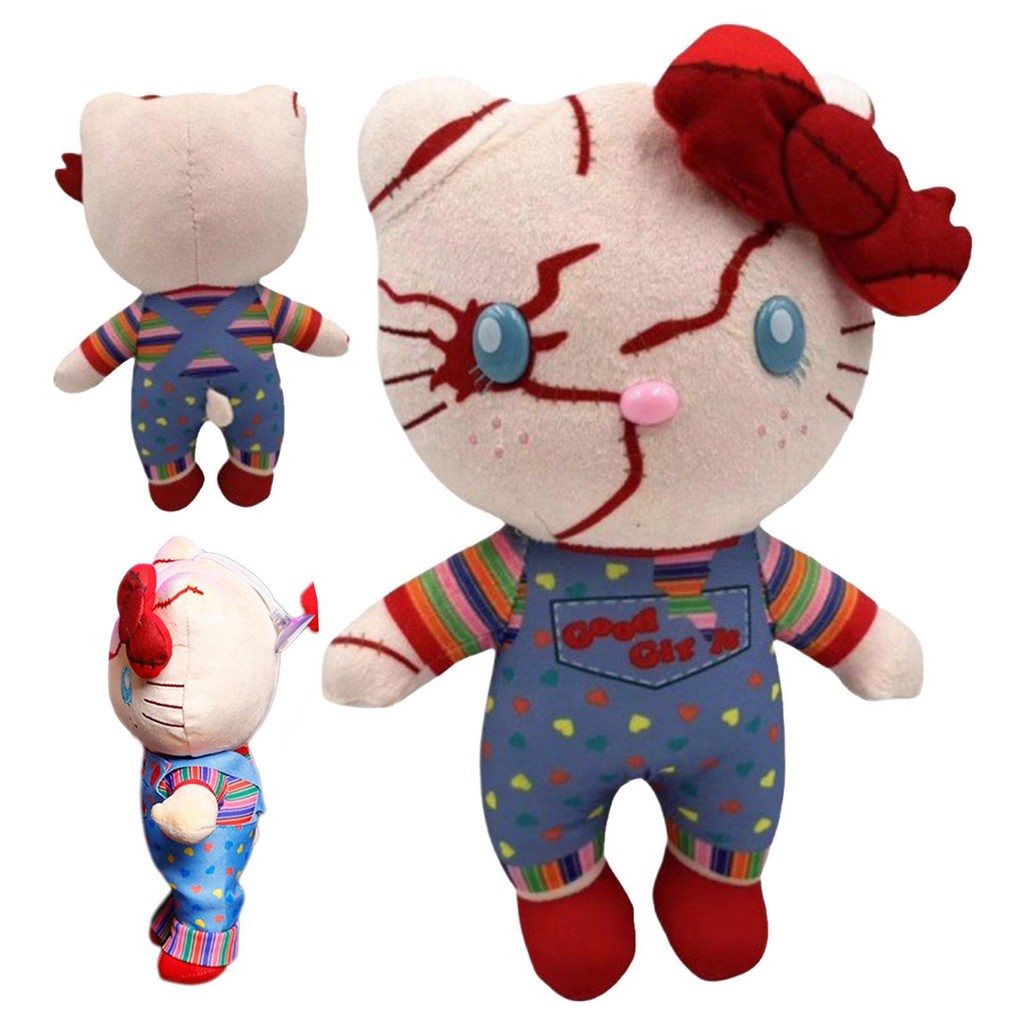 24cm Sanrio Halloween KT Plushies Boneca Assustadora Hello Kitty ...