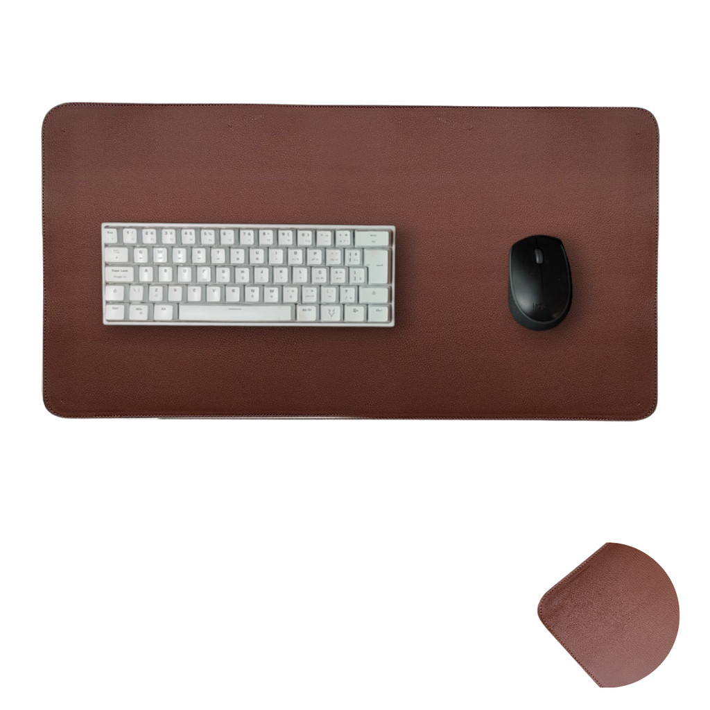 Mouse Pad Grande 70x35 Couro Sintético Escritório Slim Desk Pad ...