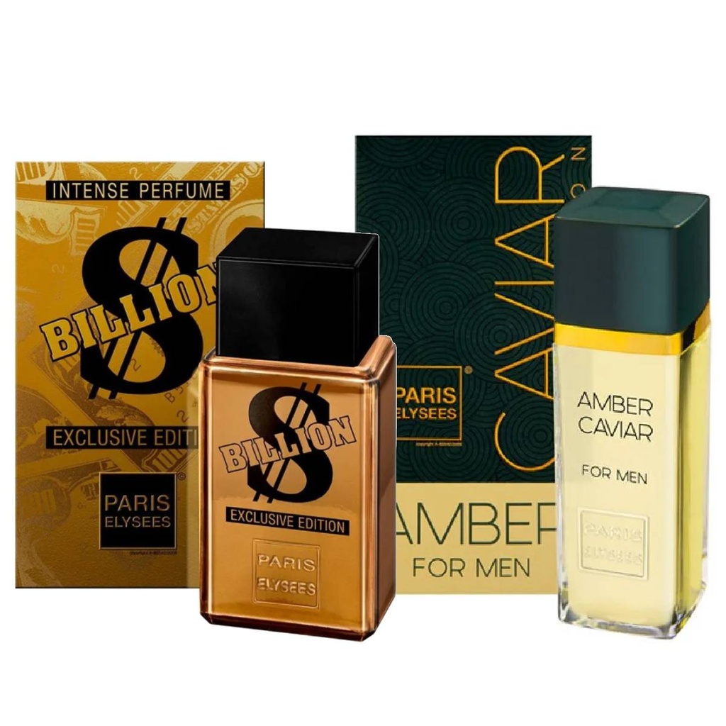 Billion Exclusive Edition E Amber Caviar - Paris Elysees | Shopee Brasil