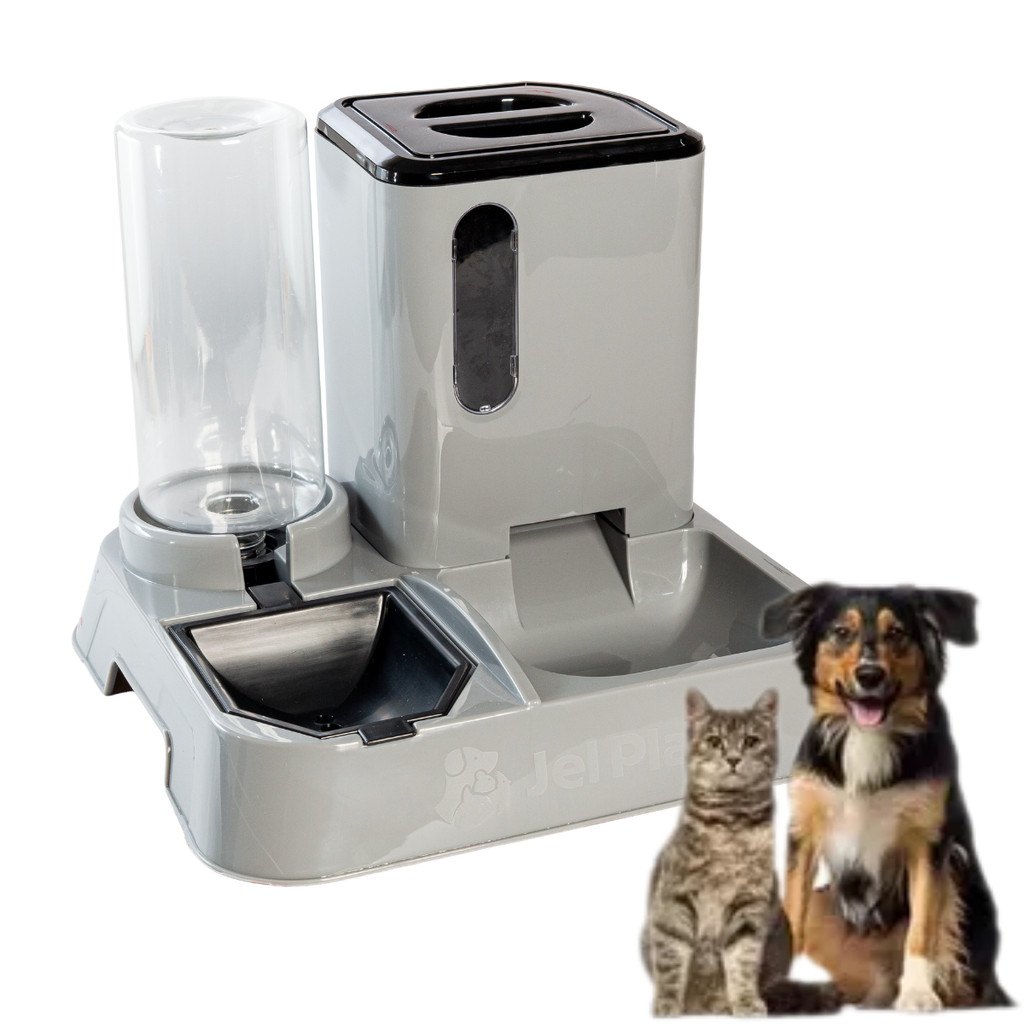 Comedouro E Bebedouro Automatico Para Cães e Gatos | Shopee Brasil
