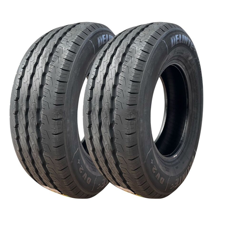 Kit 2 Pneu Delinte Aro 16 195/75R16 DV2+ 8 Lonas 107/105R | Shopee Brasil