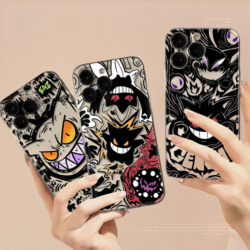 Capa Pokémon Gengar Para Motorola G22 G52 G30 G32 G73 G53 G60 G71 Edge ...