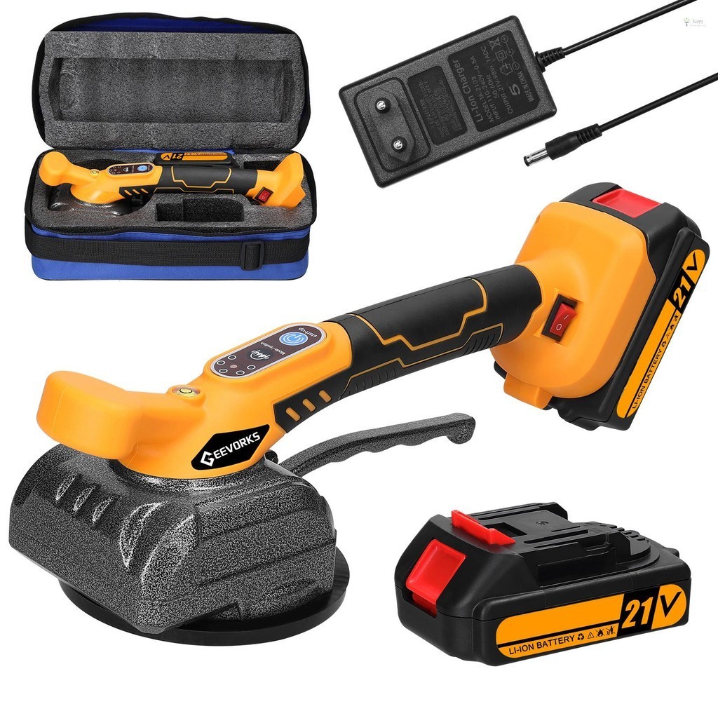 Geevorks 21V Máquina Automática De Ladrilhar Azulejos De Alta ...