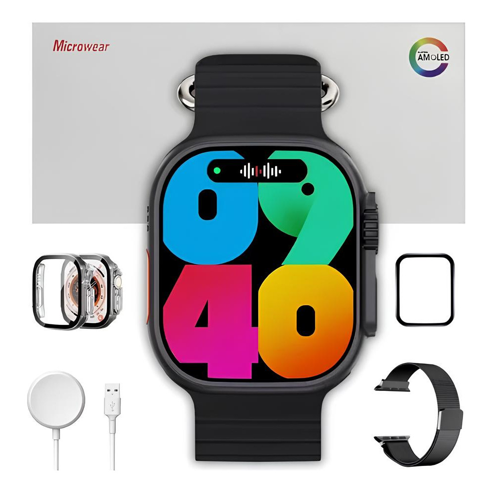 Smartwatch U9 Plus Ip68 A Prova Dágua Função Ilha Dinâmica | Shopee Brasil