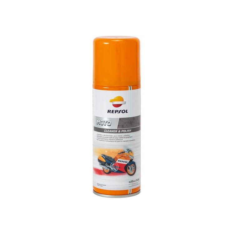 Repsol Spray Moto Cleaner & Polish Original | Shopee Brasil