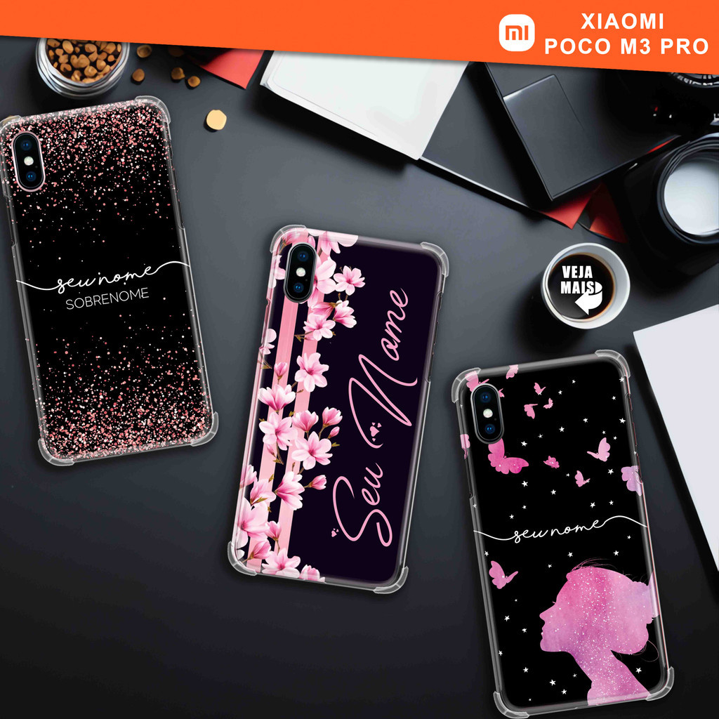 Capa Capinha - Xiaomi Poco M3 Pro - Personalizadas com nome | Shopee Brasil