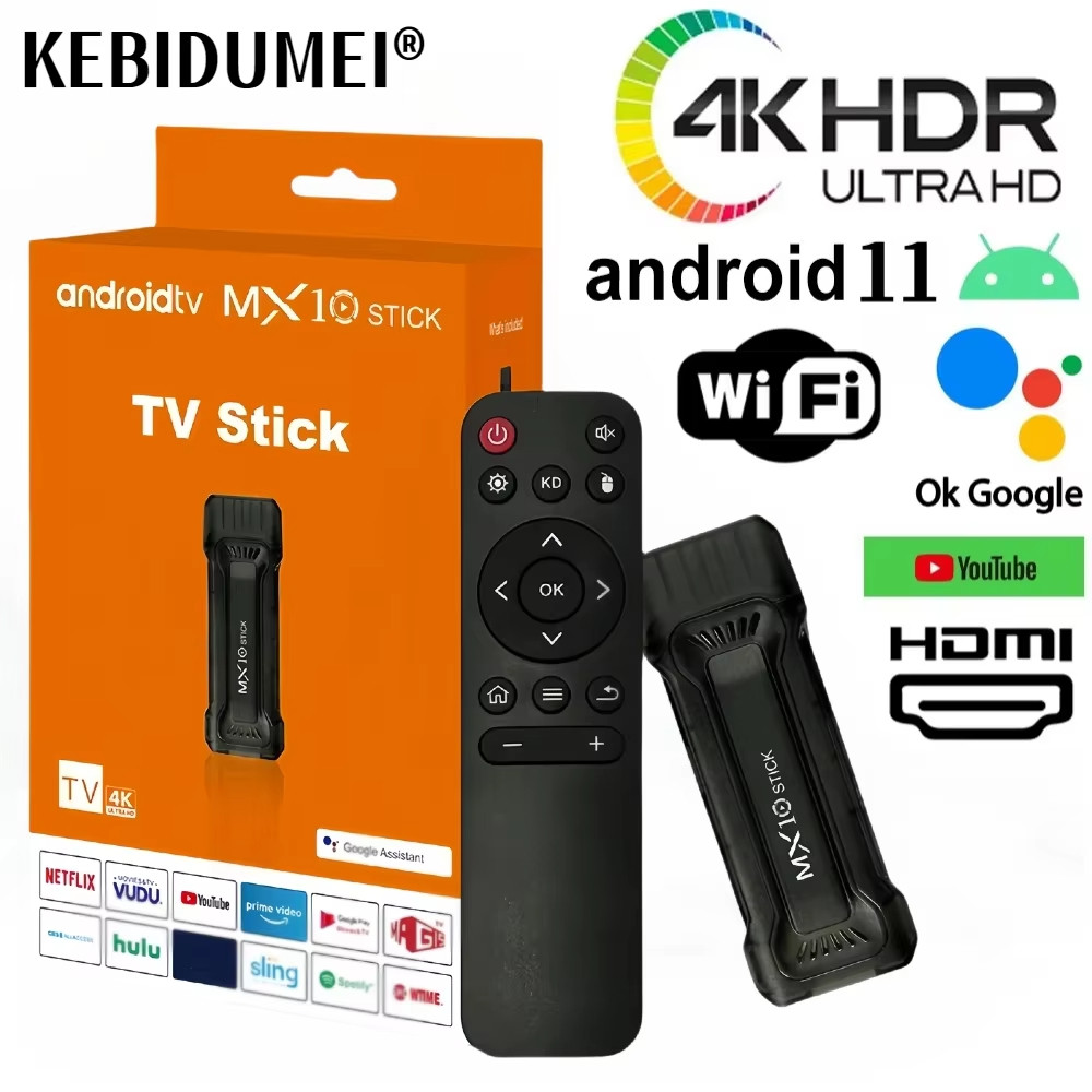 Mini TV Stick Android 11 Suporta 4K 2.4G E 5G Decodificador De ...