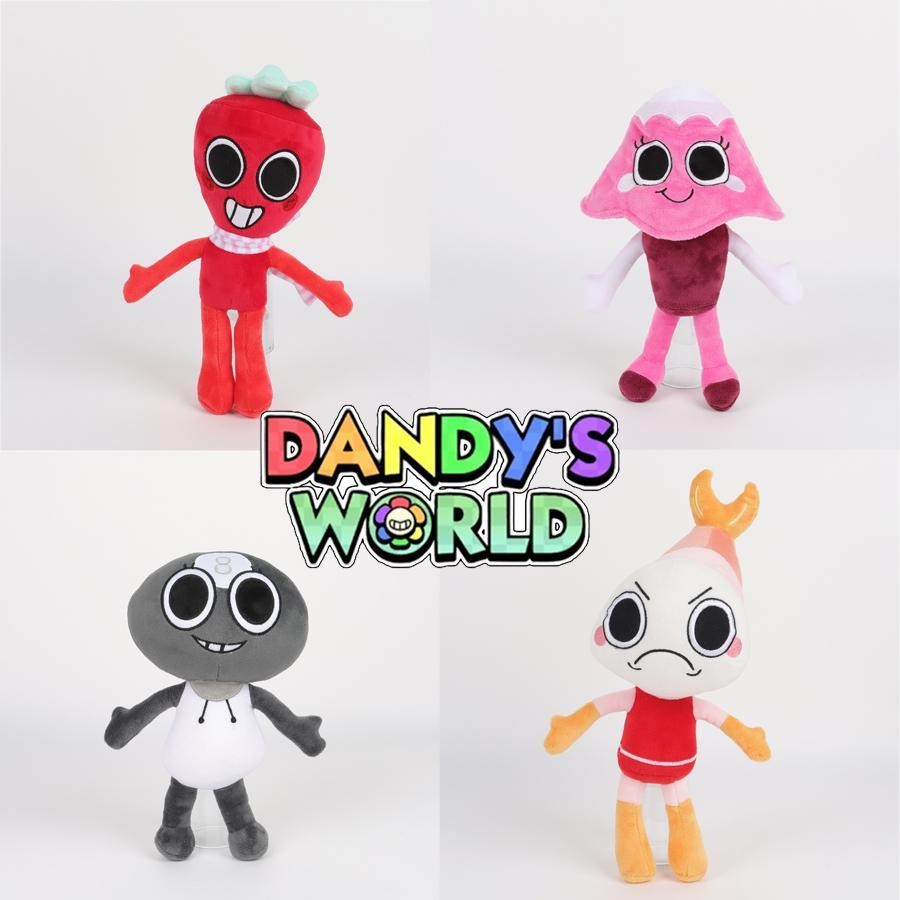 Dandy's World PlushToys Brightney Sprout Toodles Shrimpo Jogo De ...