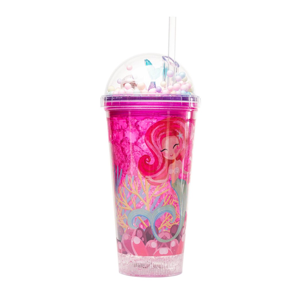 Copo Decorativo Lyor Sereia de Plástico com Luz Led 460ml | Shopee Brasil