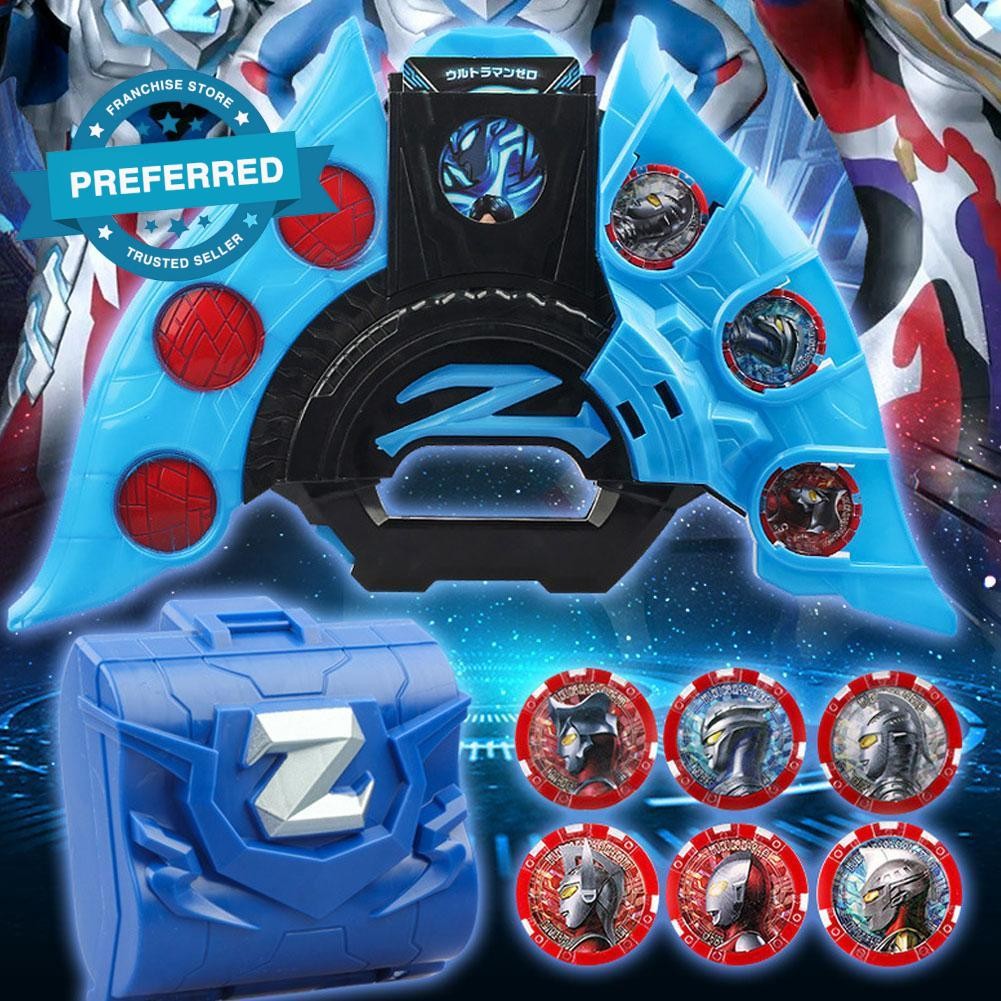 Azul Ultraman Z Zeta Luz E Som Altman Sublimador Dark Transformer ...