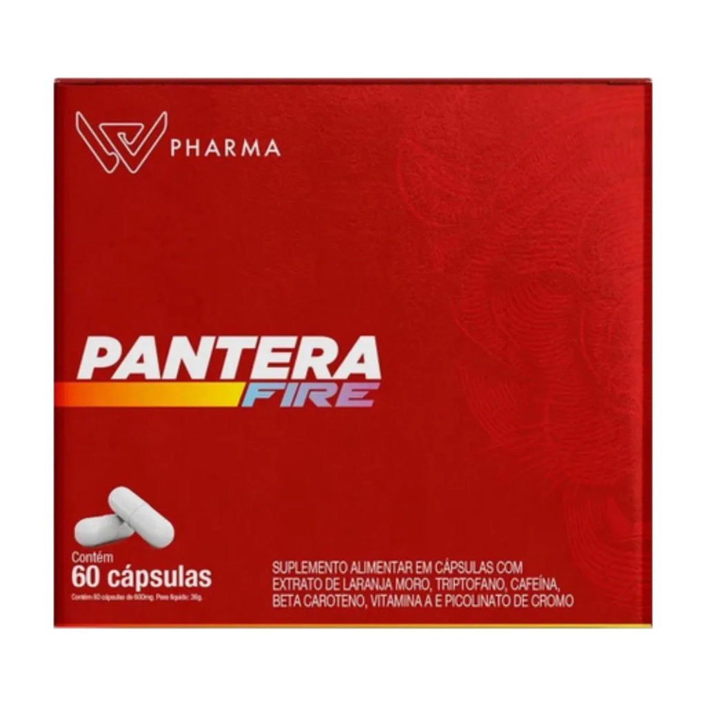 Pantera Fire Prowin 60 Cápsulas – Suplemento para Mais Energia e ...