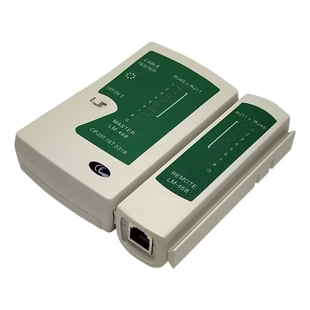 Testador De Cabos Lan Para Utp Rj11 Rj45 Ns468 Jorge | Shopee Brasil