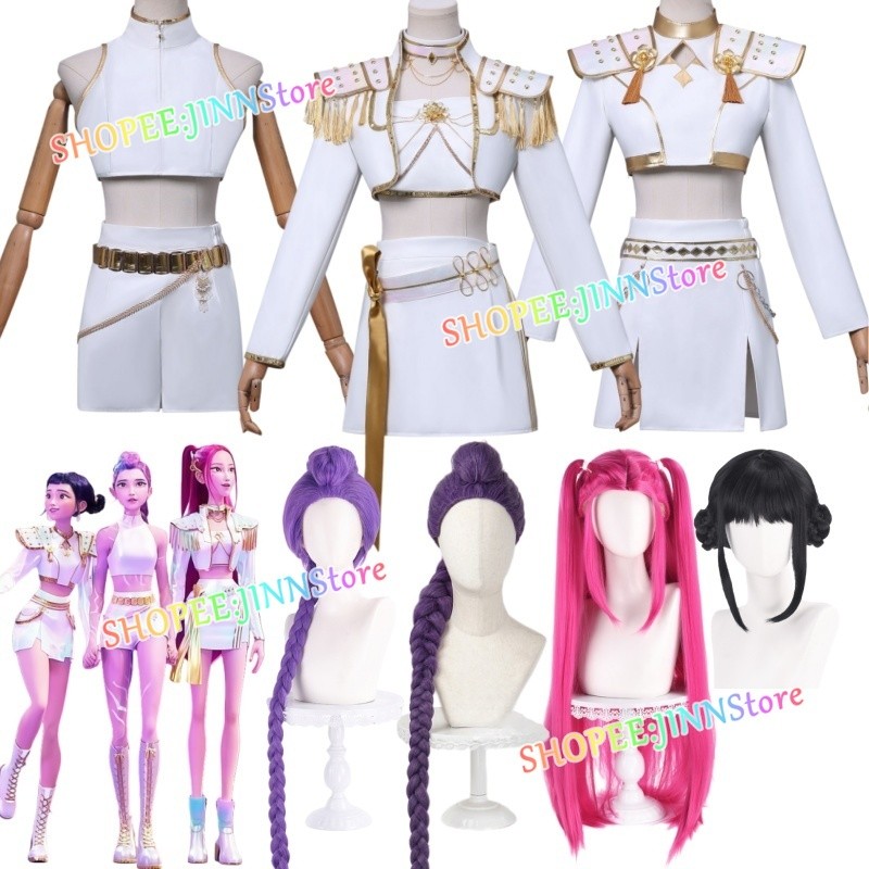 - JINN-KPOP Cosplay Fantasia Animado DEMON HUNTERS RUMI ZOEY MIRA ...