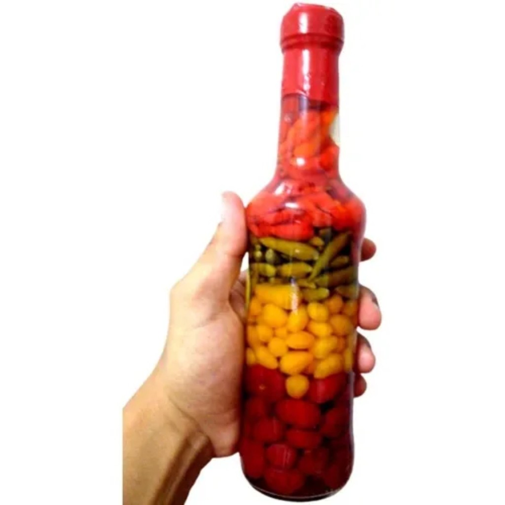 Pimenta Picante Artesanal Mista Em Conserva 300g | Shopee Brasil