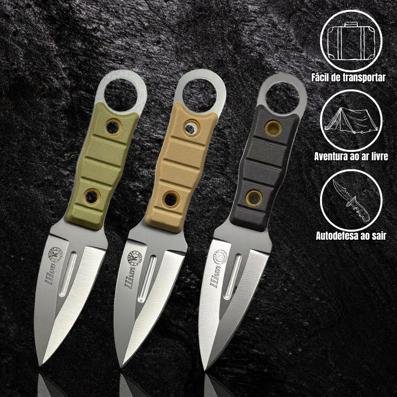 Adaga Faca Russa Full Tang EDC Camping Pesca Trilha | Shopee Brasil
