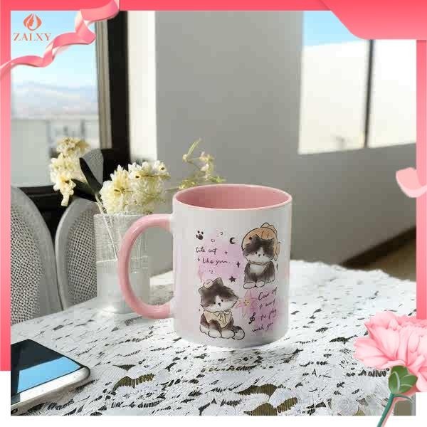 caneca de café caneca de leite leiteira de vidro vaquinha Gato popular ...