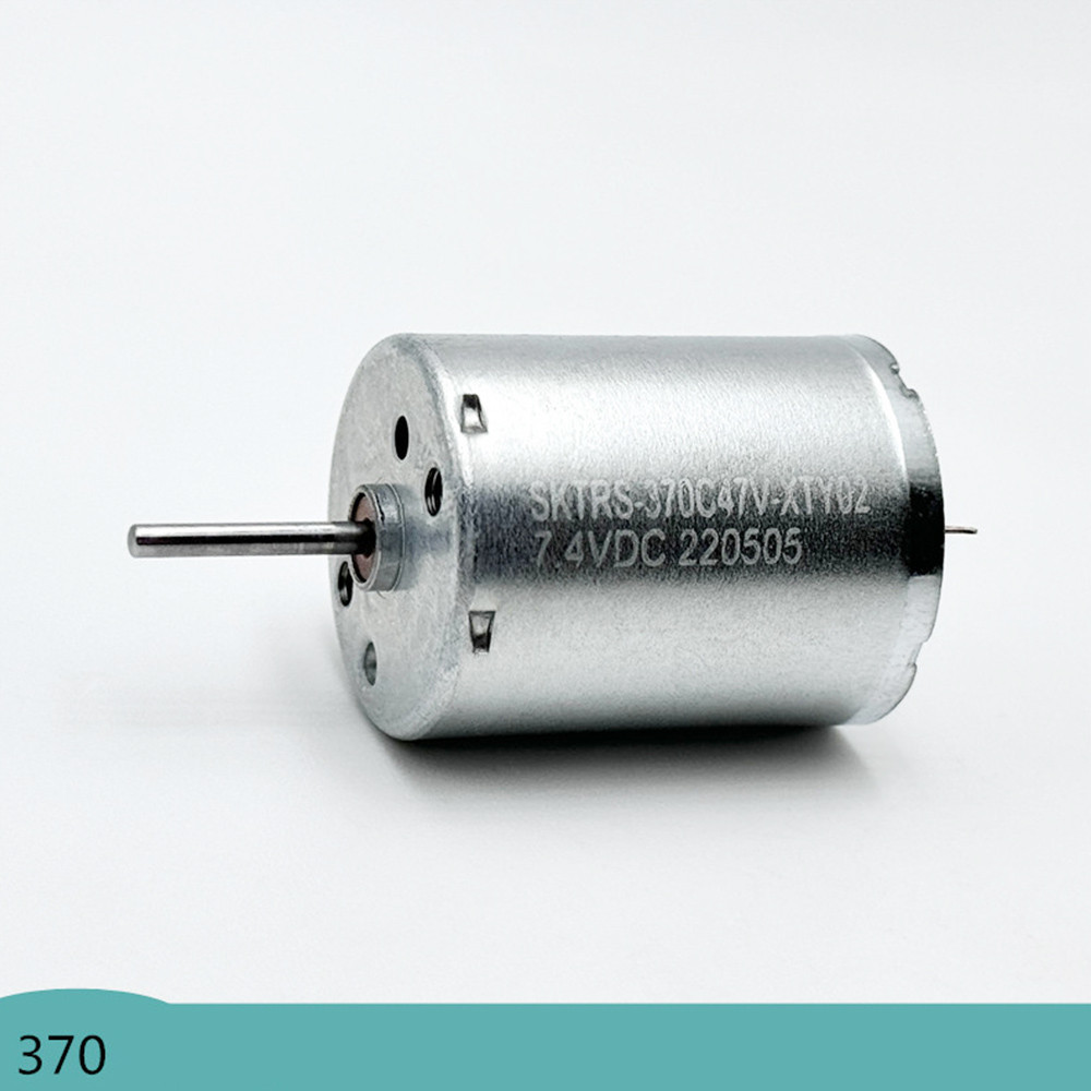 micro 370 Motor Potência Longa Duração DC 3V 6V 7.4V 11000RPM Escova De ...