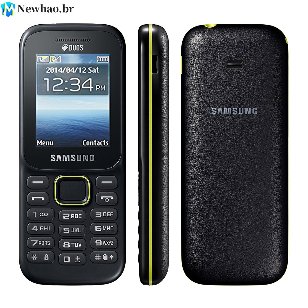 Telefone celular Original barato Samsung SM-B310E Rádio lanterna SIM ...