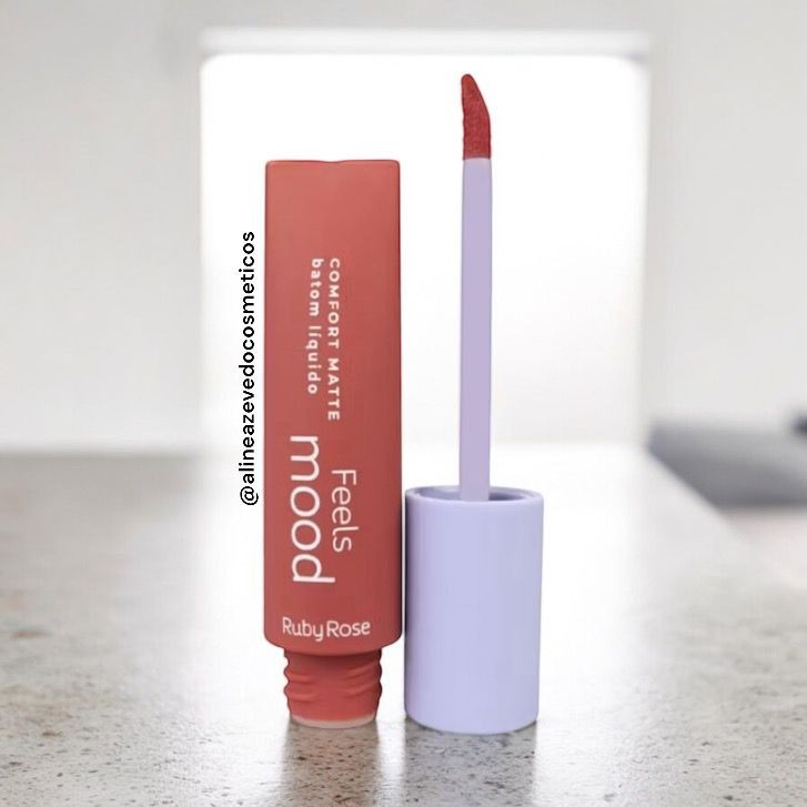 Batom líquido Comfort Matte Gratitude L30 Feels Mood Ruby Rose | 4,1ml ...