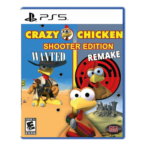 Jogo Mídia Física Crazy Chicken Shooter Edition - Ps5 Mídia Física ...
