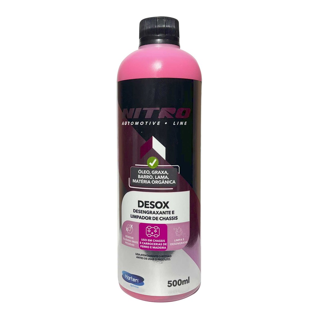 Desengraxante Limpeza Pesada Desox NITRO 500 ML | Shopee Brasil