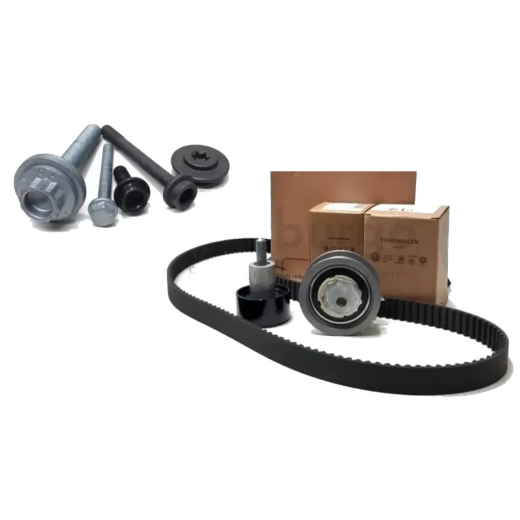Kit Correia + Rolamentos Tensor VW Polo Virtus Tcross TSI | Shopee Brasil