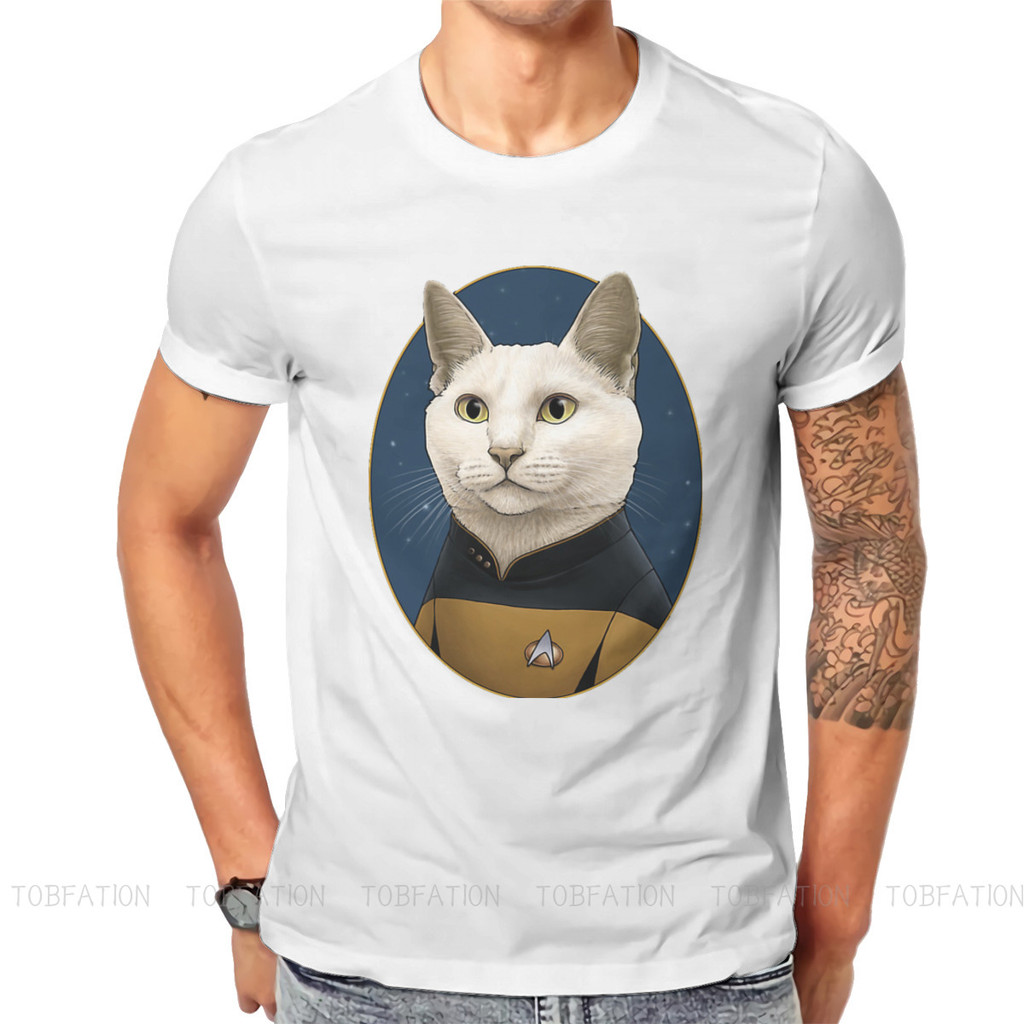 Data Gato Formação Especial Camiseta Star Trekkers TOS Espaço Filme De ... Data Gato Formação Especial Camiseta Star Trekkers TOS Espaço Filme De ...