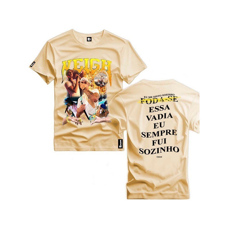 Camiseta Camisa Blusa Unissex Algodão Veigh Trap Streetwer Tendência ...