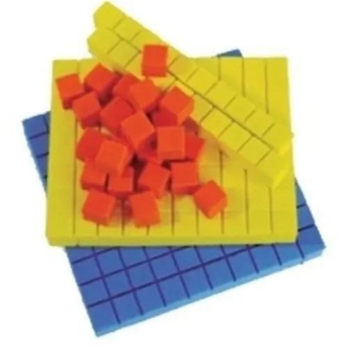 Kit Material Dourado Aluno (126 Peças) E.V.A. Aprender Calculo - RDJ ...
