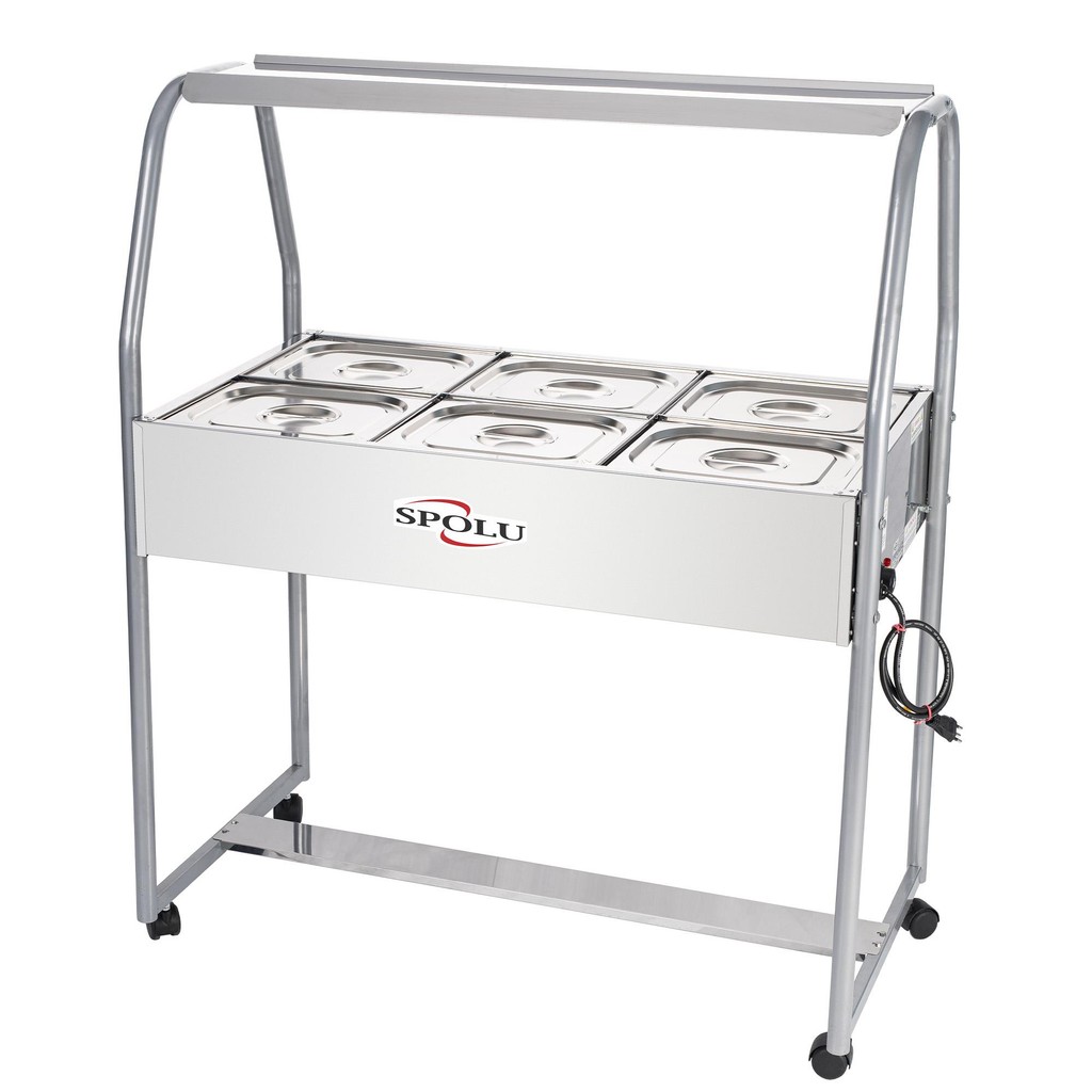 Buffet Térmico Infantil Spolu 6 Cubas 127V SPL-507IF | Shopee Brasil