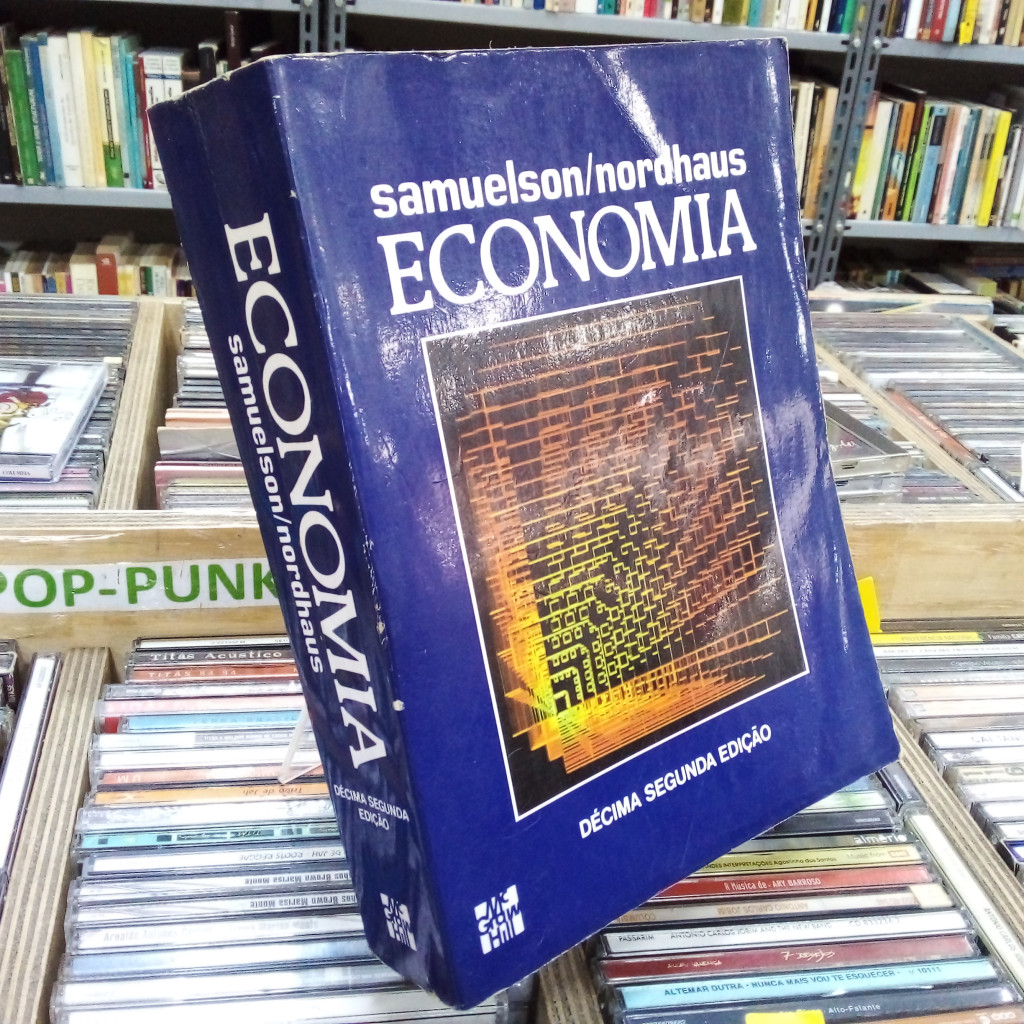 Economia autor Paul A. Samuelson e William D. Nordhaus | Shopee Brasil