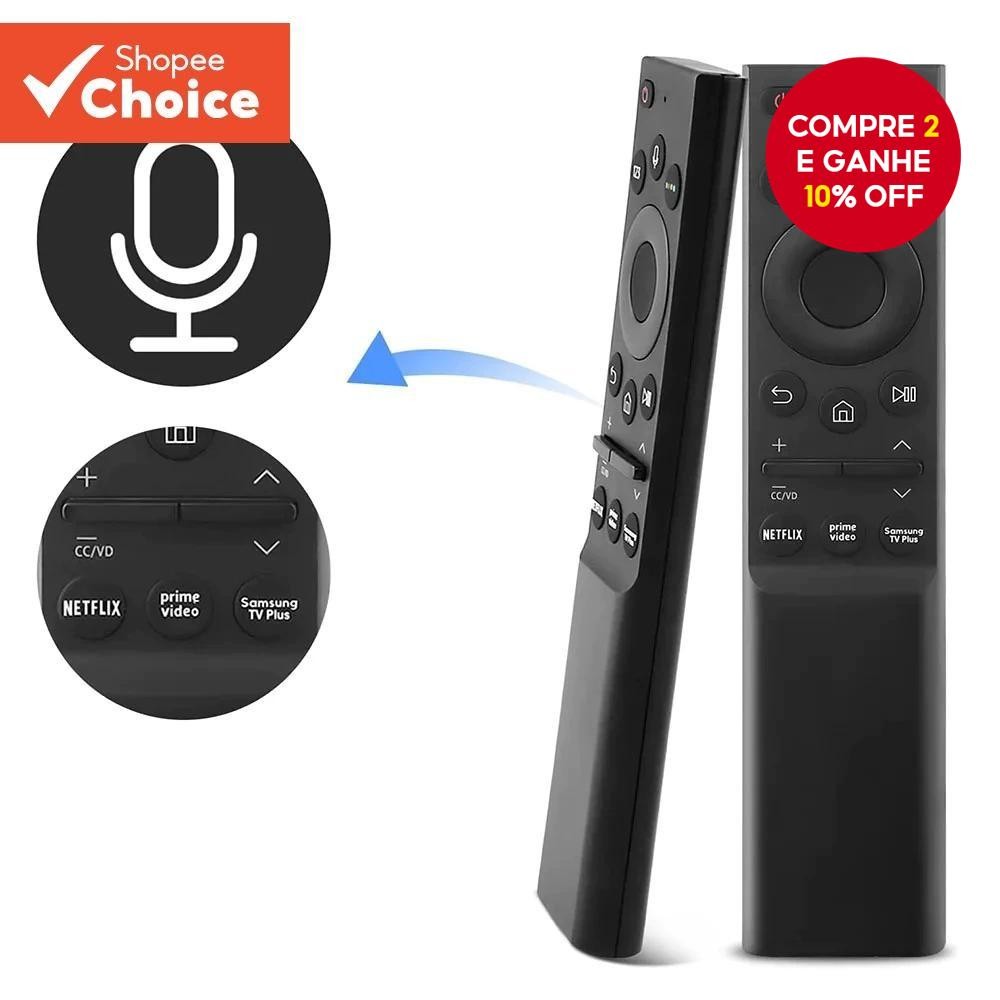 Controle Remoto De Voz De Substituição Para Samsung Smart TV 2018-2023 ...