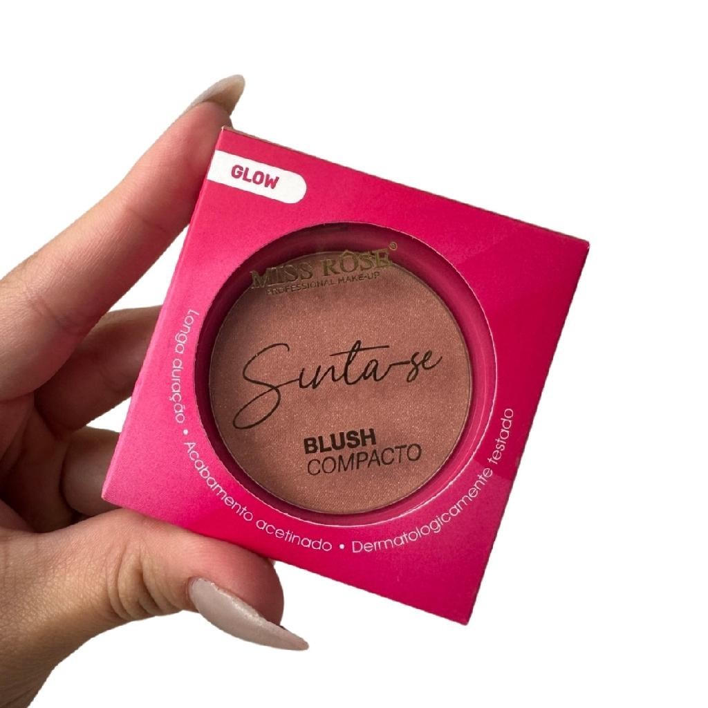 Blush Compacto Sinta-se Larissa - Miss rose | Shopee Brasil