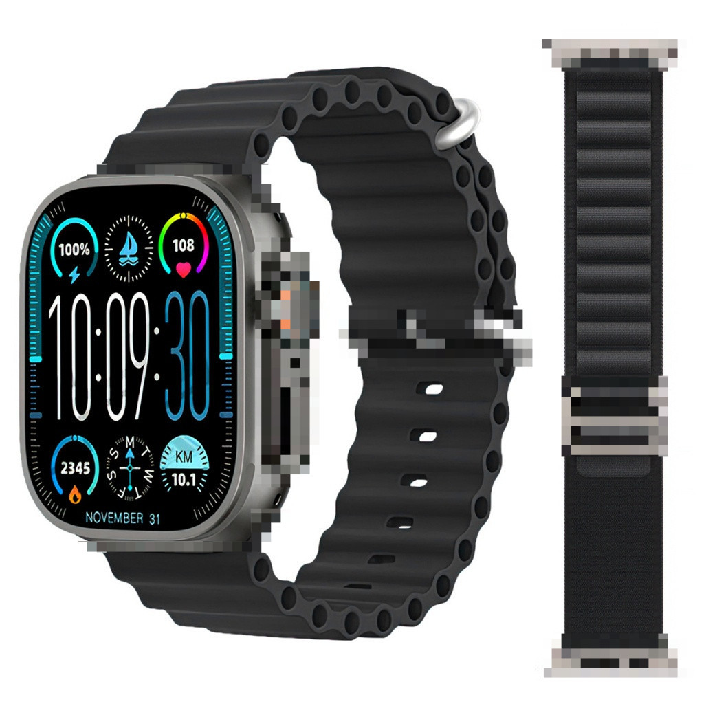 W69 Ultra 2 2023 Nova Série 9 Relógio Inteligente 2.09 Polegada HD 49mm ...