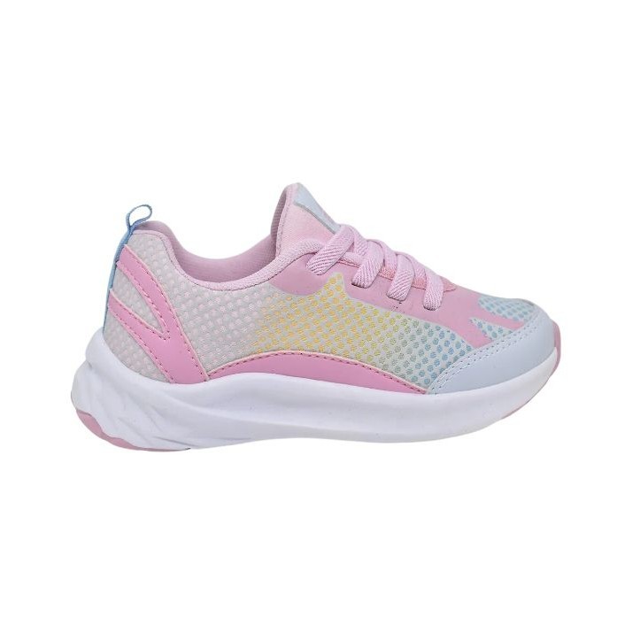 Tenis Batatinha Fem Rosa/Azul Bebê | Shopee Brasil