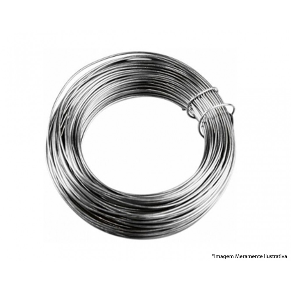 Arame Galvanizado Encartelado 16 +-15M | Shopee Brasil