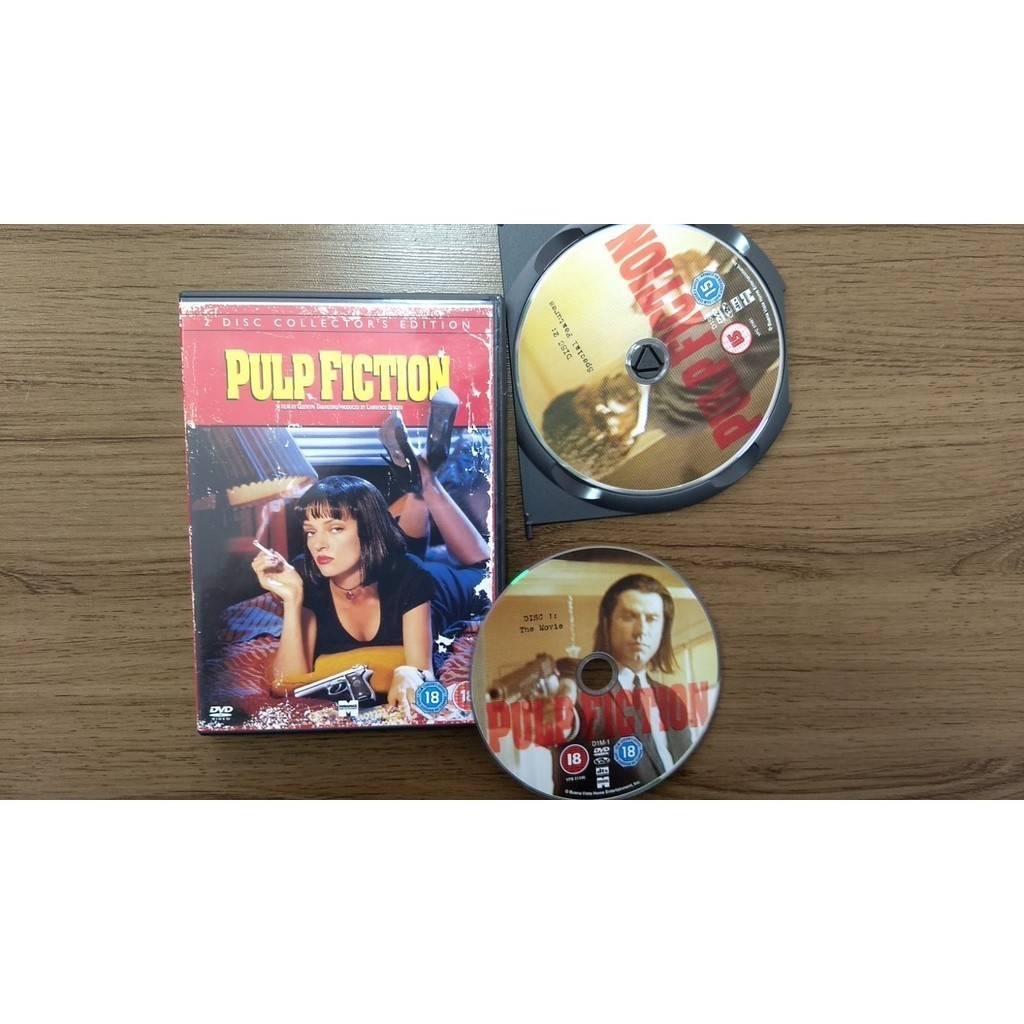 BOX DVD PULP FICTION - IMPORTADO - ORIGINAL | Shopee Brasil