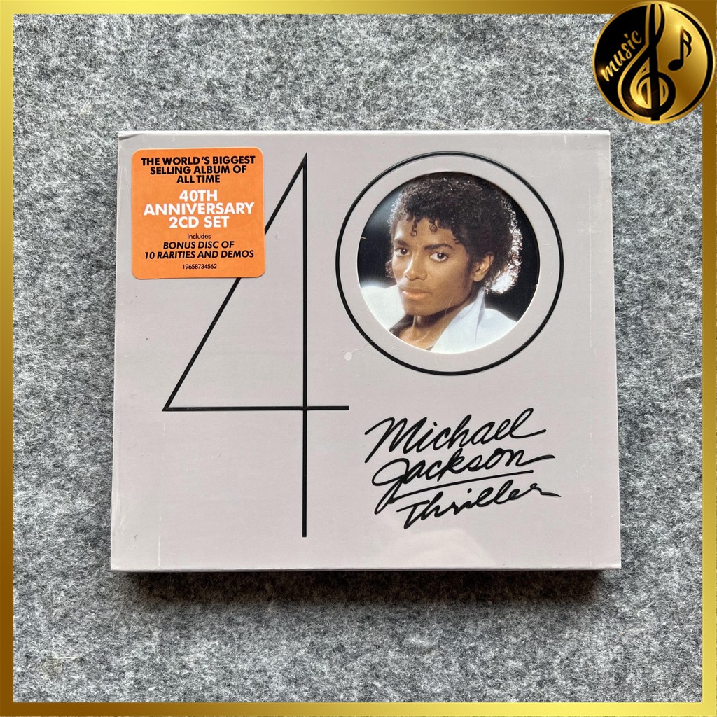 Michael Jackson Thriller 40th Anniversary Original 2CD Album [Lacrado ...