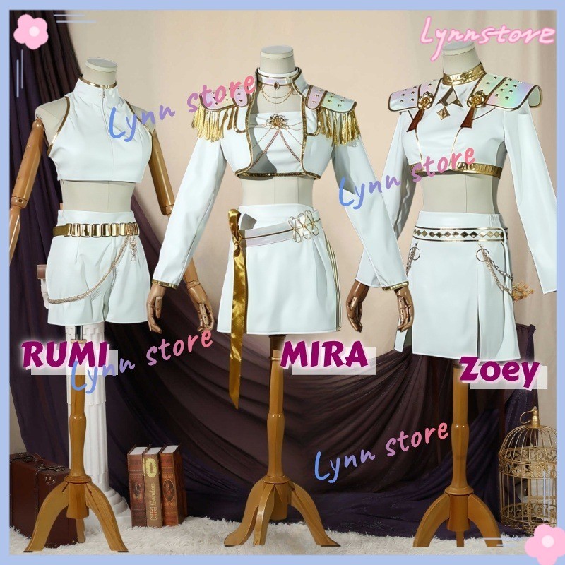 Fantasia De Cosplay De Caçadores De Demônio Animado RUMI ZOEY MIRA ...
