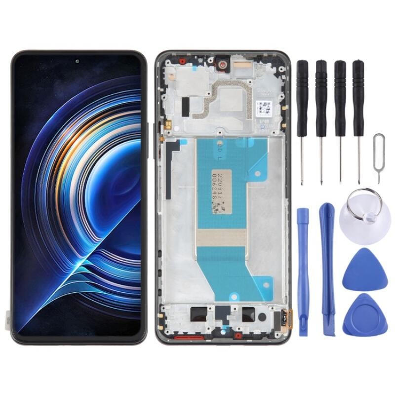 LCD Original AMOLED Para Tela Sensível Ao Toque Xiaomi Redmi K50/K50 Pro | Shopee Brasil