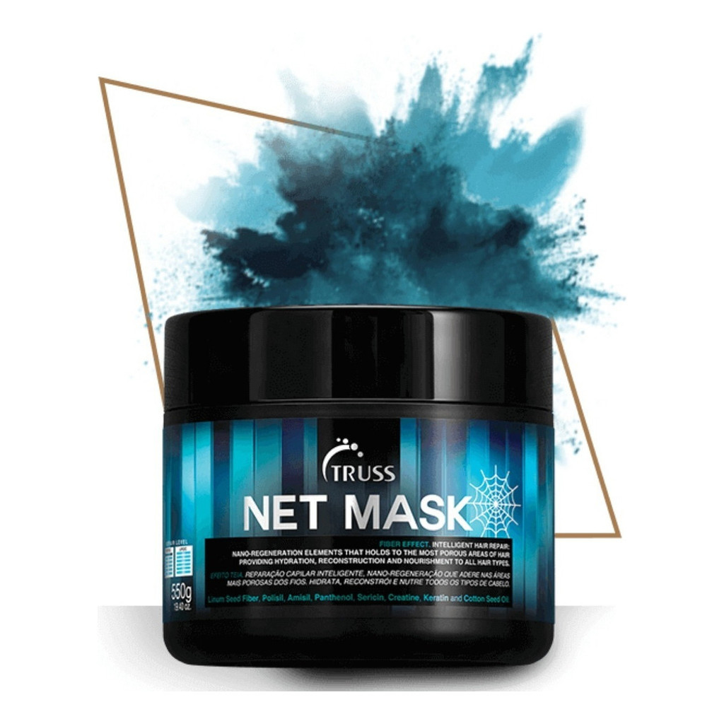 Máscara Truss Netmask 550g Professional | Shopee Brasil