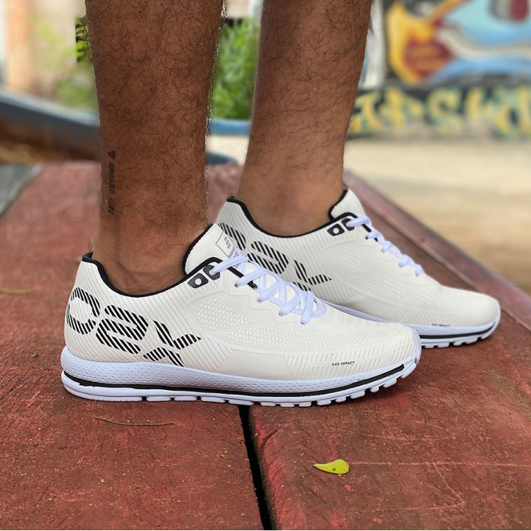 Tênis O2X Super Leve Bondi Caminhada Corrida Masculino | Shopee Brasil