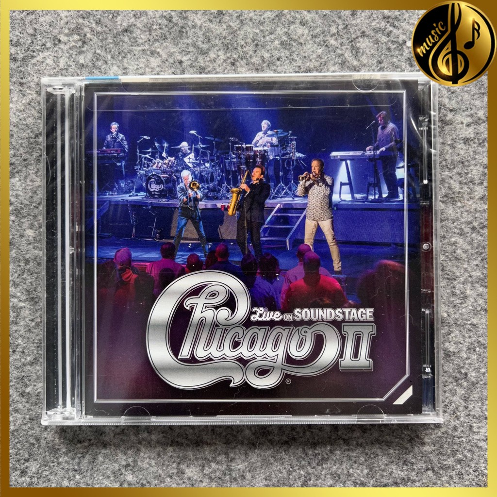 Chicago II Live On Soundstage Original CD+DVD Album [Lacrado] Brand New ...