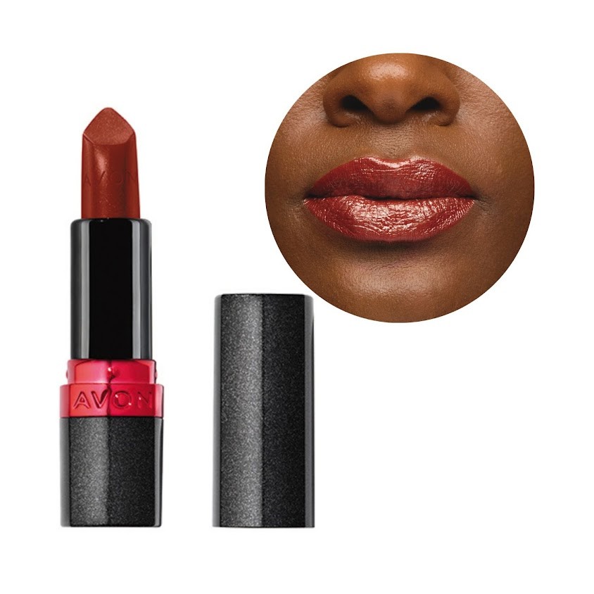 Batom Brilhante Marrom Cobre Avon Ultra Color | Shopee Brasil
