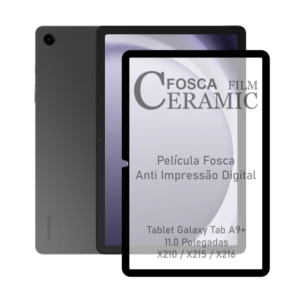 Película Fosca Para Tablet Tab A9+ (Plus) 11 Pol. (2023) X210 / X215 ...