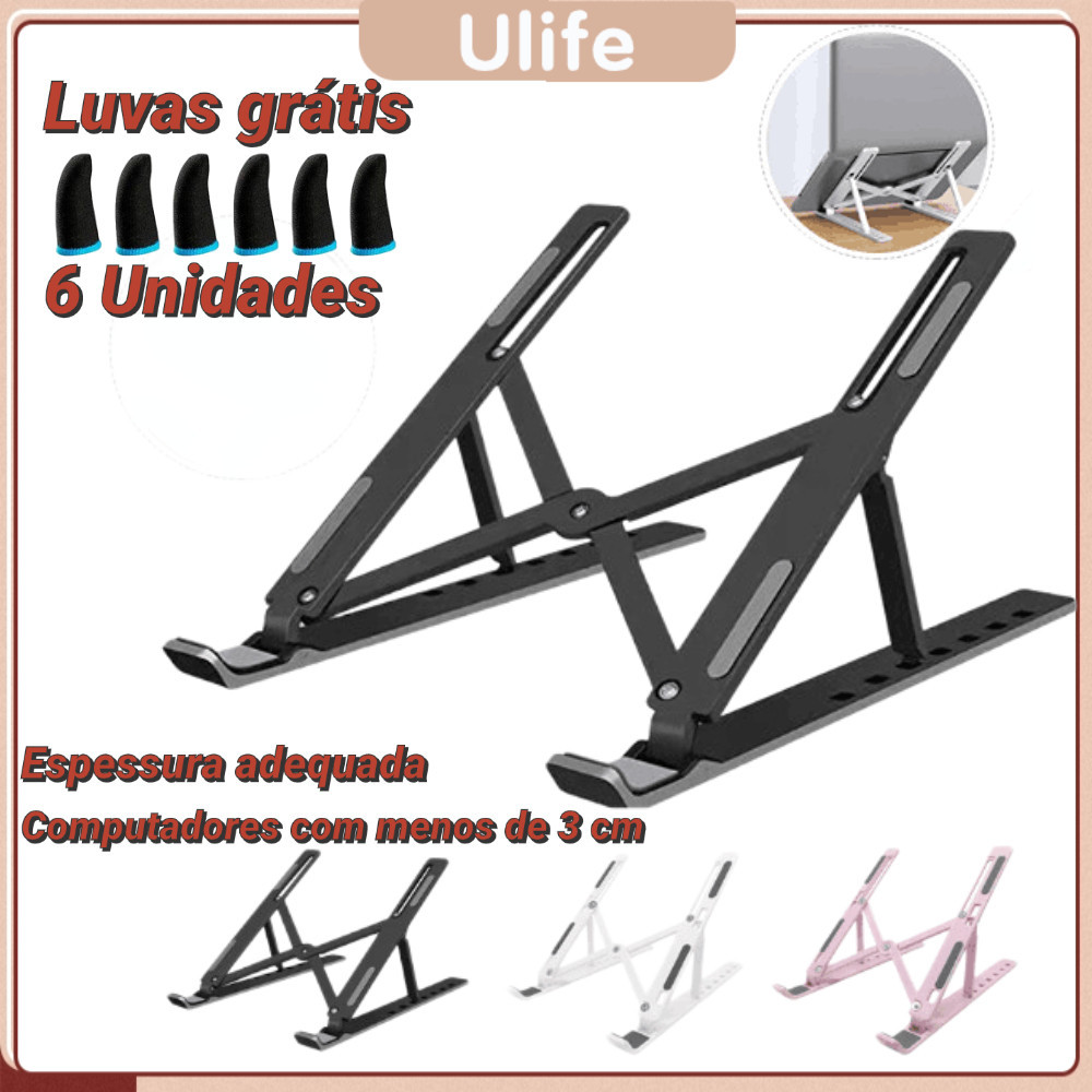 Suporte Apoio De Notebook Laptop Compacto Articulado Home Office ...