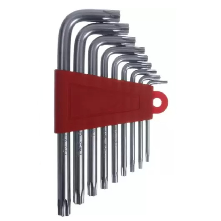Kit de chave tork torque cromada com 9 pçs classinox- M ou G | Shopee ...