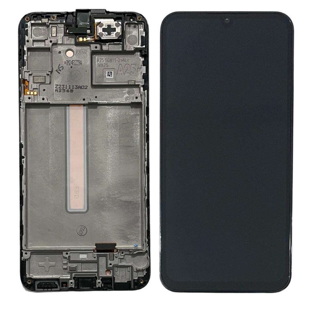 Frontal Tela Display Samsung A25 5g A256 Com Aro Original | Shopee Brasil