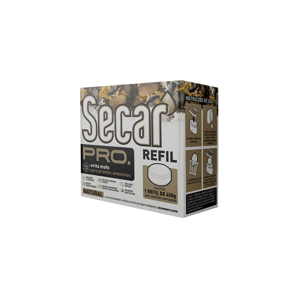 Evita mofo Secar Pro refil - 450g | Shopee Brasil