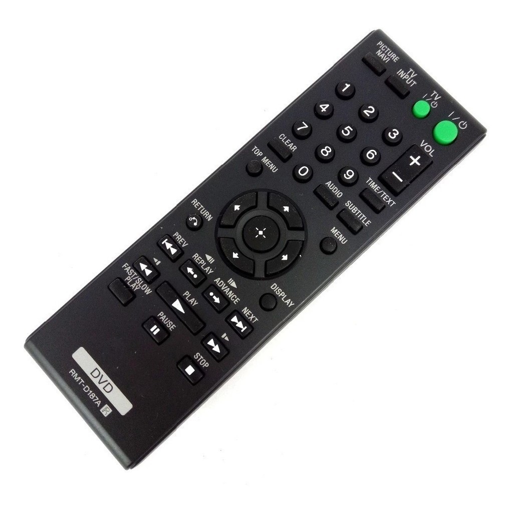 Controle Compatível Dvd Sony Funciona Em Vários Aparelhos | Shopee Brasil